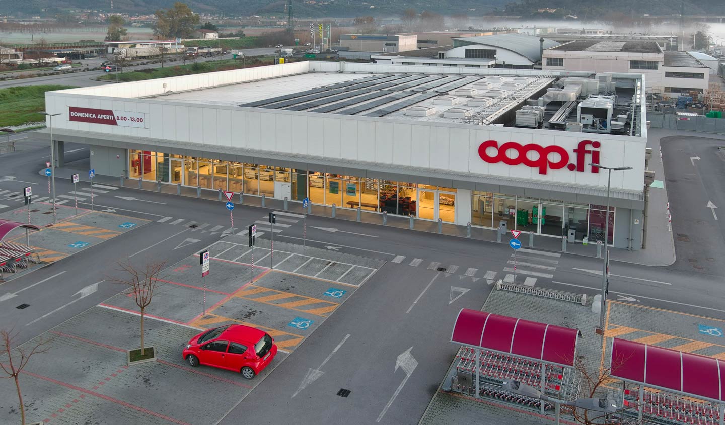 Punto vendita Coop.fi Montramito - Seven Architettura